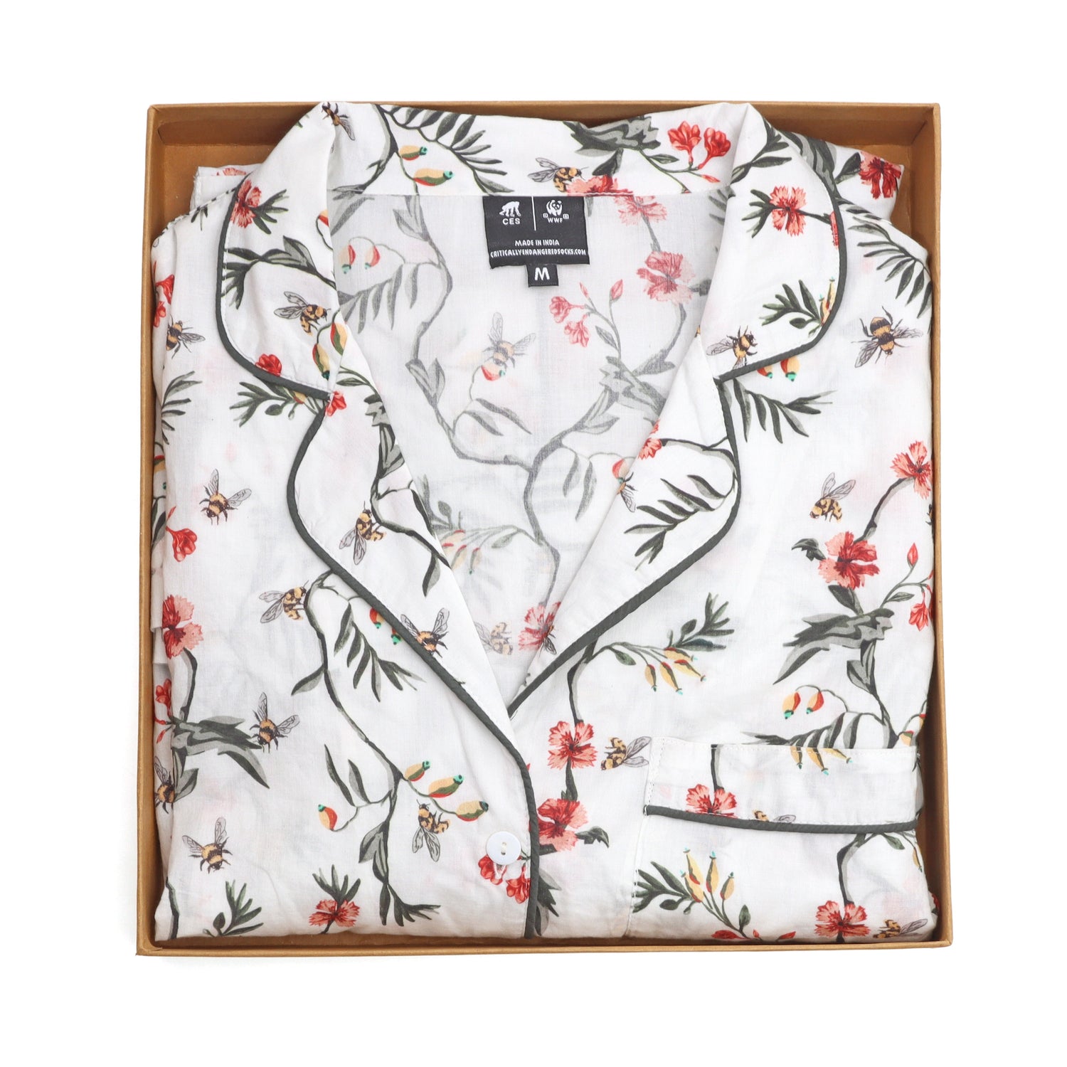 Critically Endangered Pyjamas - Bee Print
