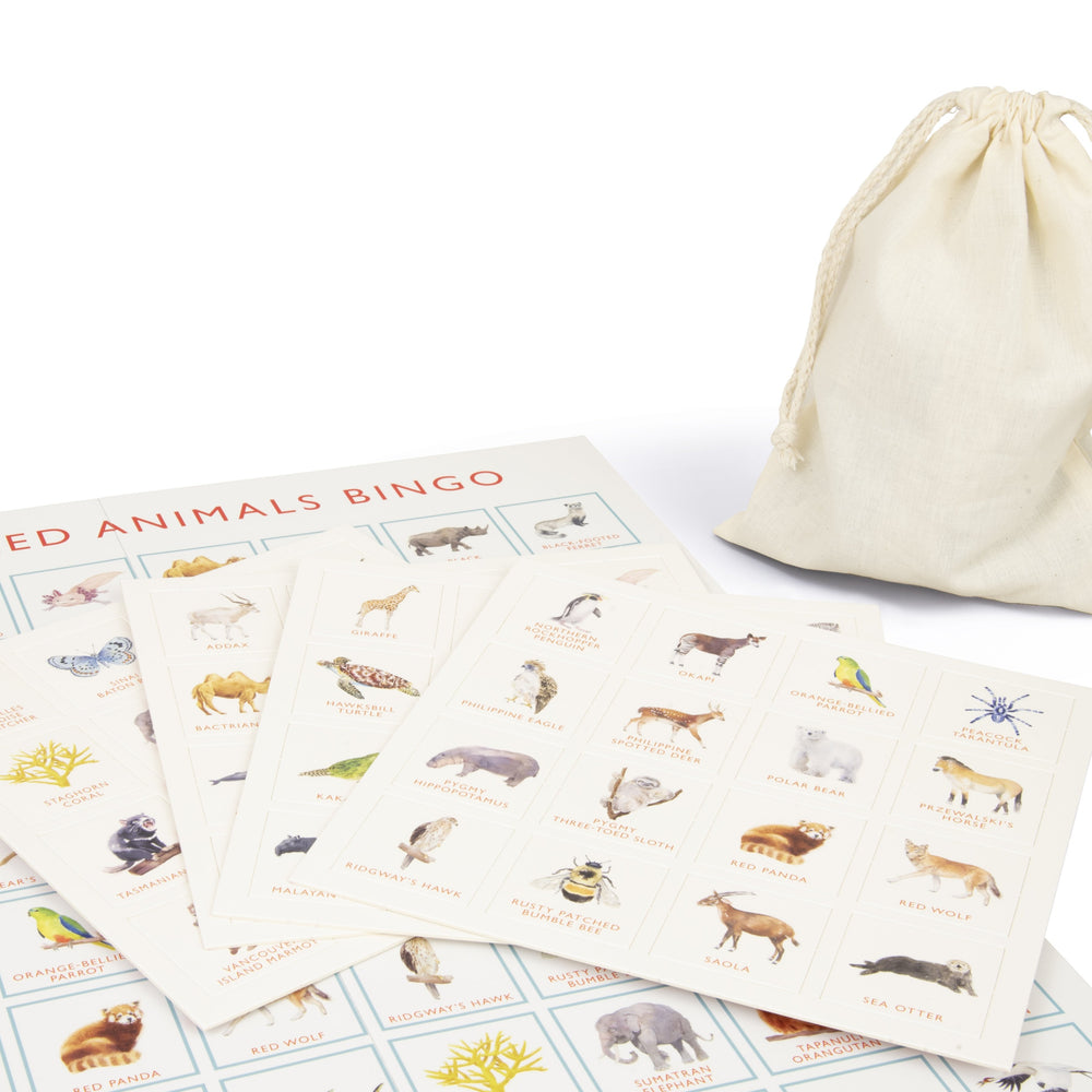 Endangered Animals Bingo