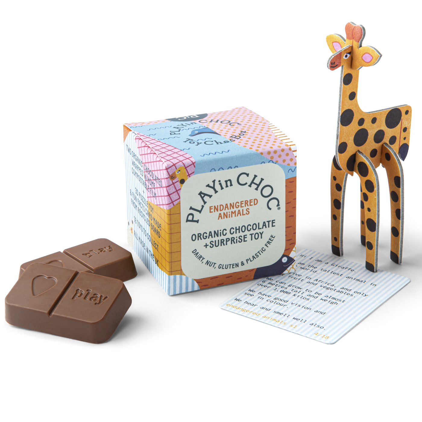 PLAYin CHOC Box - Endangered Animals