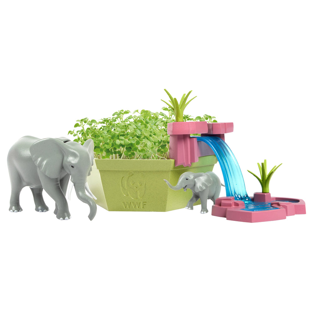 Wild Scenes Grow and Play - Elephants’ Watering Hole | WWF-UK